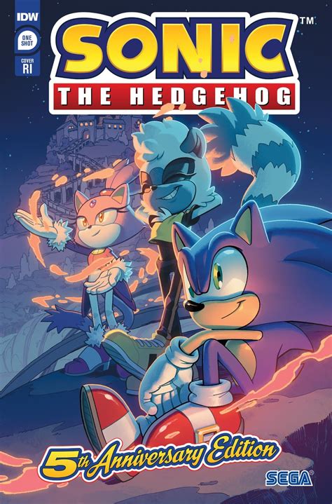 New Covers For Idw Sonics 5th Anniversary Special Rsonicthehedgehog
