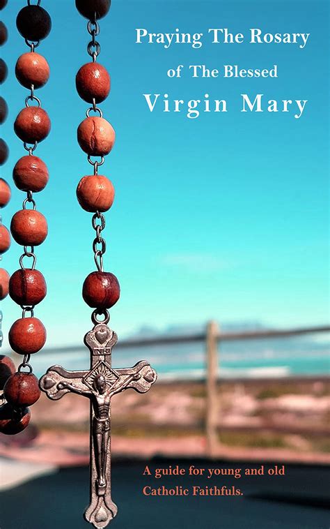 Mother Mary Praying The Rosary