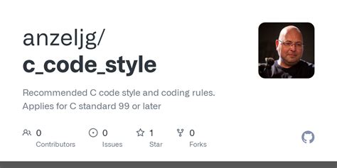 Github Anzeljgccodestyle Recommended C Code Style And Coding