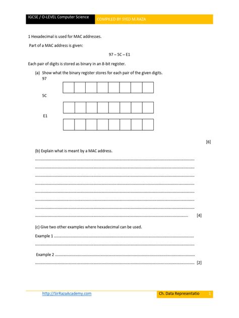 Data Representation Pdf Data Compression Integer Computer Science