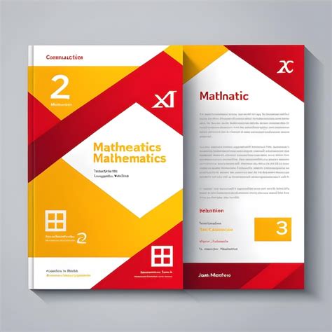 A Book With The Word Math On It Premium Ai Generated Image