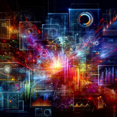 Abstract Concept Of Data Tracking And Information Technology Stock