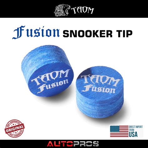 Taom Fusion Professional Snooker Cue Tip Billiard 1pc Lazada Ph
