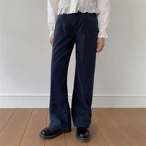 프롬비기닝 원트 융기모 코듀로이 팬츠 2color 코듀로이팬츠 기모바지 코듀로이 기모 기모팬츠 바지 와이드팬츠 융기모바지 융기모팬츠 겨울바지