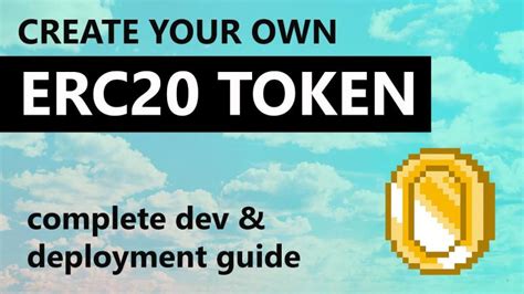 Erc20 Token Tutorial Create Your Own Cryptocurrency Michele Cavezza