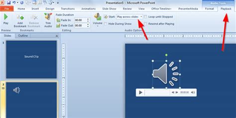 Cómo Insertar Música de Fondo en PowerPoint 2010
