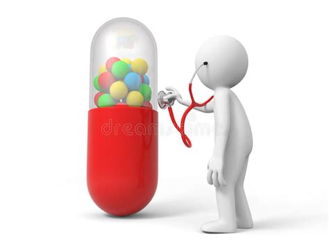 Woman Forgets To Take Her Medicine Stock Vector Illustration Of