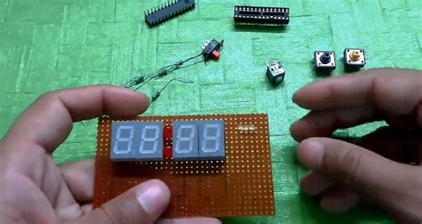 DIY Digital Wall Clock Using Arduino ATMega P Bit AVR MCU IC