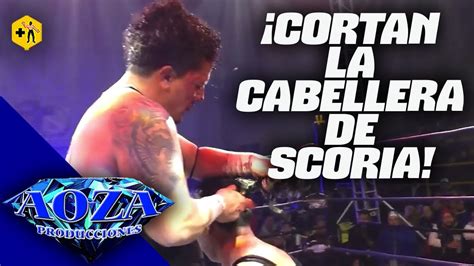 El Hijo Del Guerrero Negro Jr Se Lleva La Cabellera De Scoria YouTube