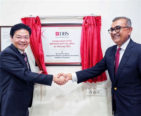 DBS Bank India On Twitter DBS IFSC Banking Unit Was Inaugurated On July By Singapores