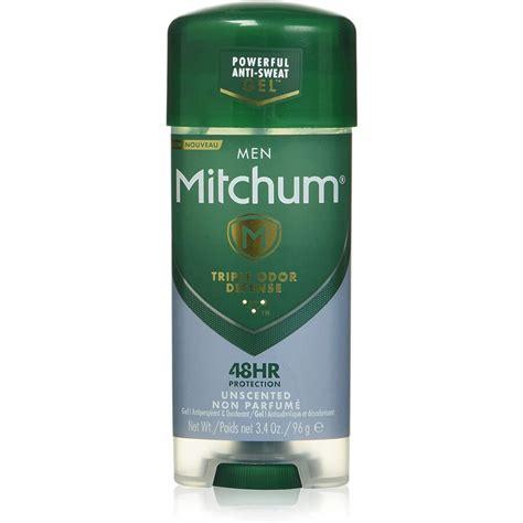 Mitchum Men Triple Odor Defense Unscented Anti Perspirant Deodorant