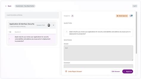 Questionnaire Workflow Trustcommunity 8919