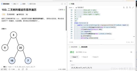 栈的应用力扣394字符串解码力扣946验证栈序列力扣429n叉树的层序遍历力扣103二叉树的锯齿形层序遍历 Csdn博客