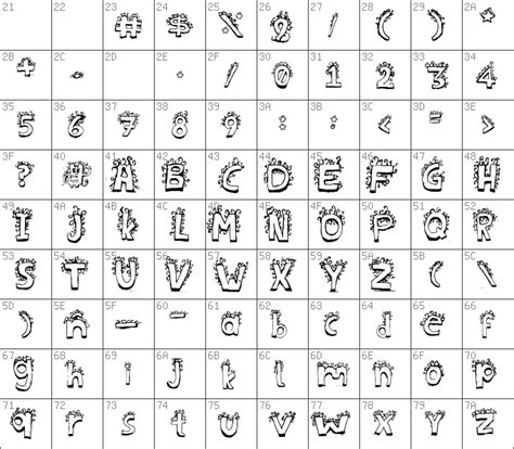 Download Free Bicho Regular Font Bichofontttf