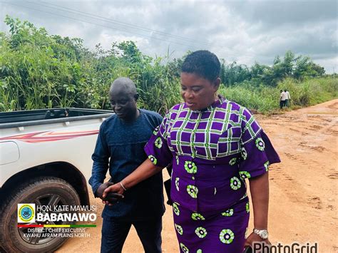 Kwahu Afram Plains North And South Dces Begin Rehabilitation Of Donkorkrom Ekye Amanfrom Road