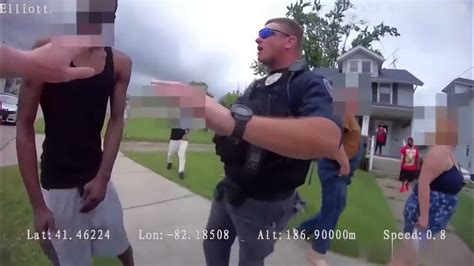 Graphic Content Warning Bodycam Footage Of Lorain Police Officer