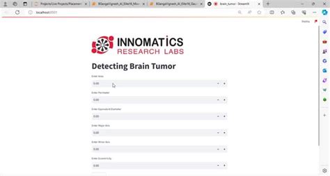 Ganga Vignesh Buddhavarapu On Linkedin Braintumordetection