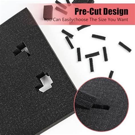 Pcs Pick Apart Foam Insert Size Pluck Pre Cube Sheet Foam For Tool