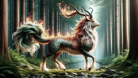 Kirin Mythical Creature Symbolizing Good Fortune Mythicalcreatures Info