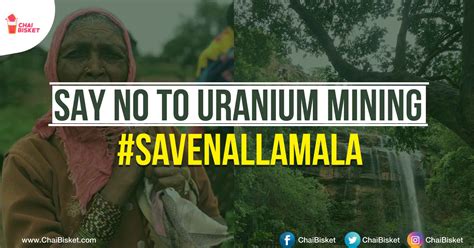 Uranium Mining In Nallamala Forest