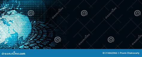 Binary Code Circuit Industrial Business Background Background Integration Technology Banner
