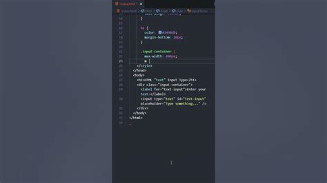 Html Text Input Type Beginner Tips Html Css Youtube