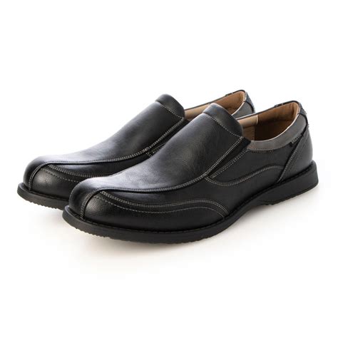 イーグルアイ EAGLE EYE スリッポンタウンカジュアルシューズ BLACK ファッション通販 FASHION WALKER