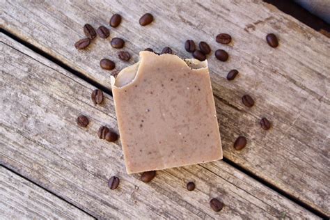 Caffeine Bean Goat Milk Coffee Soap Handcrafted Natural Soap Etsy
