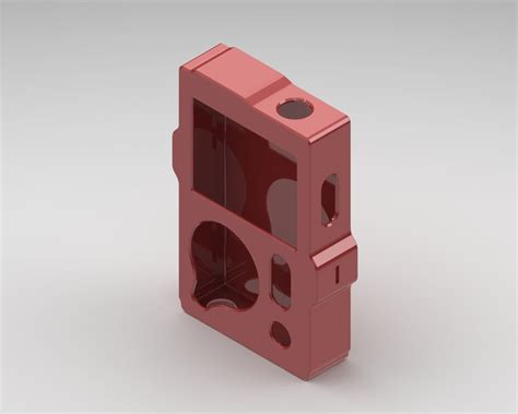 Designed Solidworks A Hard Shell Snap Case For My Surfans F20 Dedicated Music Player