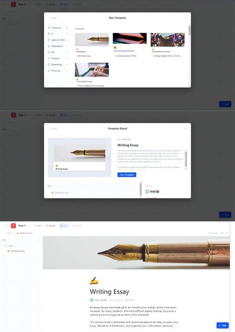 How Doc Template Release You From Writing A Document In Three Steps Tracup Blog