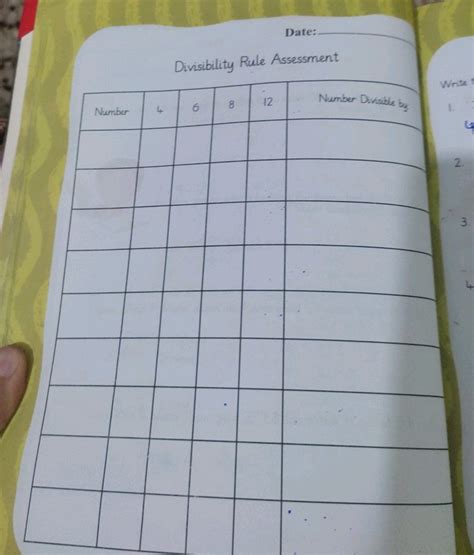 Date Divisibility Rule Assessment Studyx