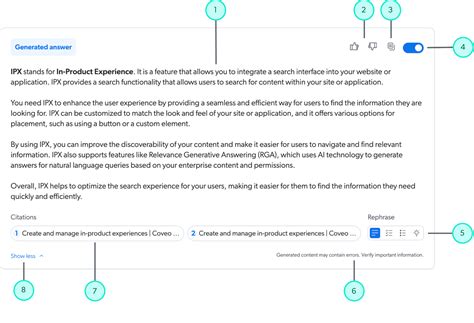 Configure A Search Interface For Relevance Generative Answering RGA Coveo Machine Learning