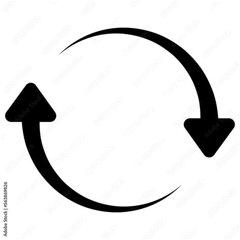 Reload Icon Refresh Icon Circular Arrow Icon PNG Image Stock Illustration Adobe Stock