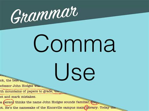 Grammar Comma Use PDF