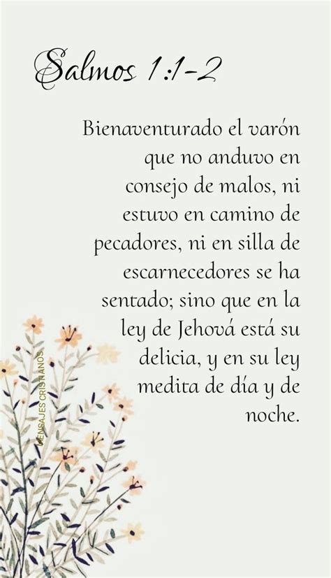 Salmos 1 1 2 Bible Verse Posters Bible Promises Christian Verses