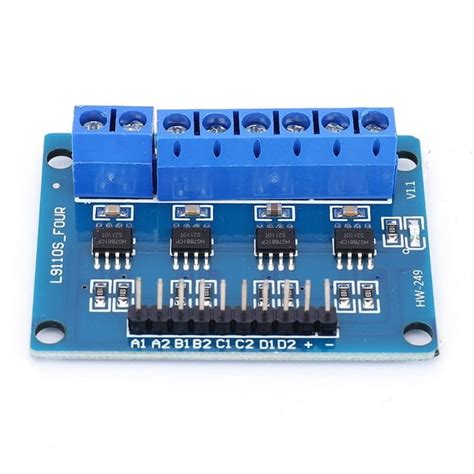 Módulo Controlador De Motor Hg7881 Dc 0 8a Módulo Controlador De Controlador De 4 Vías Para