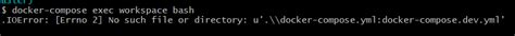 Error Ioerror Errno 2 No Such File Or Directory · Issue 1268