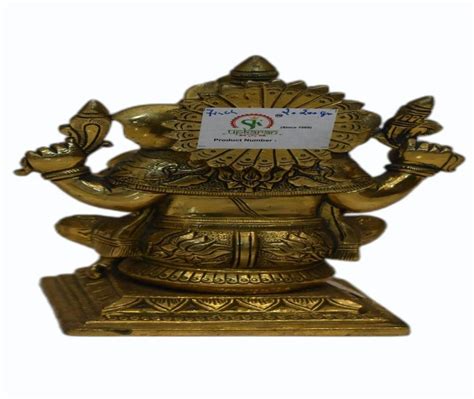 Golden Lord Ganesha Brass Statue Home At Rs 5000piece In Ahmedabad