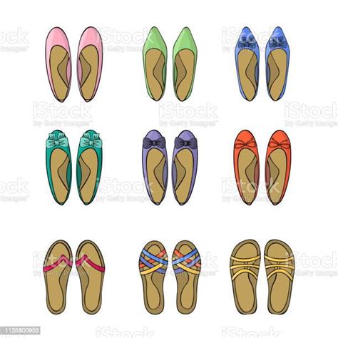 女性の靴のアイコンを設定します まぶしいのベクターアート素材や画像を多数ご用意 まぶしい アイコン アイコンセット Istock