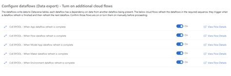 Coe Starter Kit Bug Coe Upgrade Wizard Error In Button Refresh Dataflow For Initial