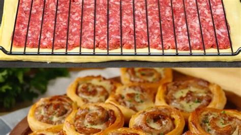 Samo Mljeveno Meso I Lisnato Ove Rolne Su Dobitna Kombinacija Koju