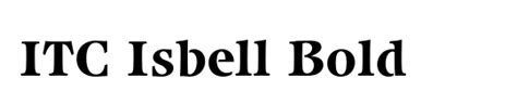 Itc Isbell