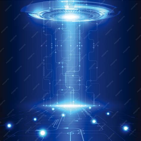 Premium Vector Vector Abstract Future Technology Electric Telecom