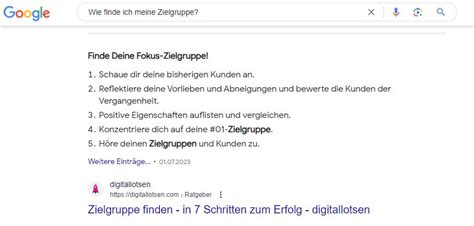 Was Ist Ein Featured Snippet