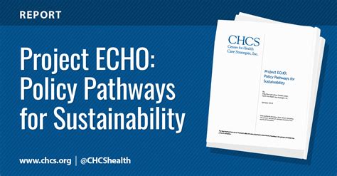 Project ECHO Policy Pathways For Sustainability Center For Health Care Strategies
