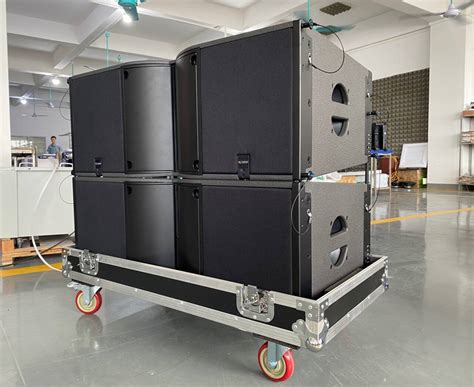 Active Bi Amp 2 Way Dual 12 Inch Line Array Speaker Ka212 Line Array