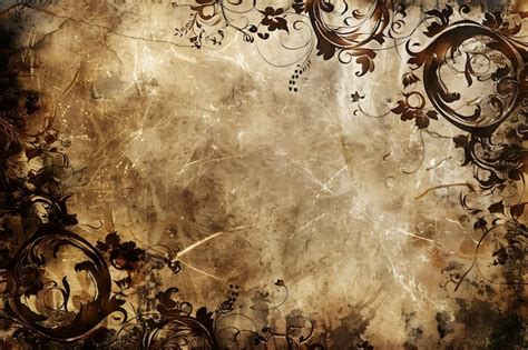 Premium Photo Abstract Grunge Border Design Element Background