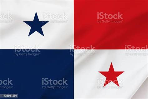 手を振る絹の背景にパナマの国旗パナマの国旗 アイコンのストックフォトや画像を多数ご用意 アイコン イラストレーション エンブレム