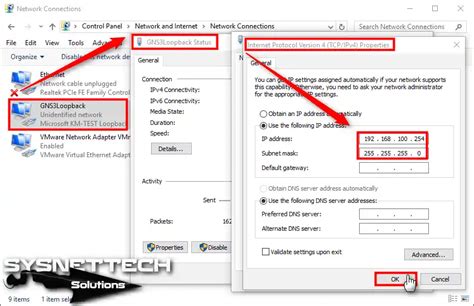 How To Configure Loopback Adapter In GNS Easy Guide