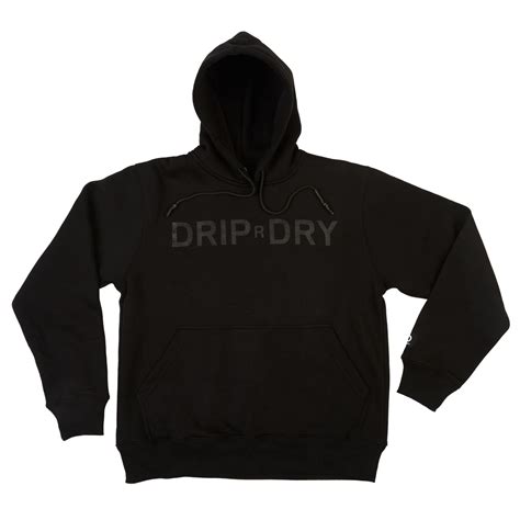 Urban Luxe Blacked Out Logo Hoodie Pinnacle Of Street Elegance Driprdry